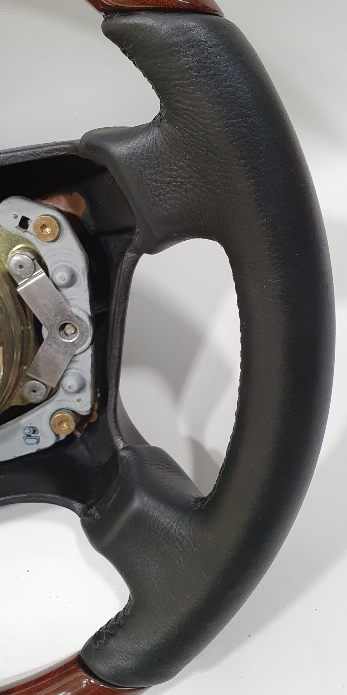 Steering wheel wood - Mercedes W140 W124 W126 W201 W202 W210 W463 R129 ...